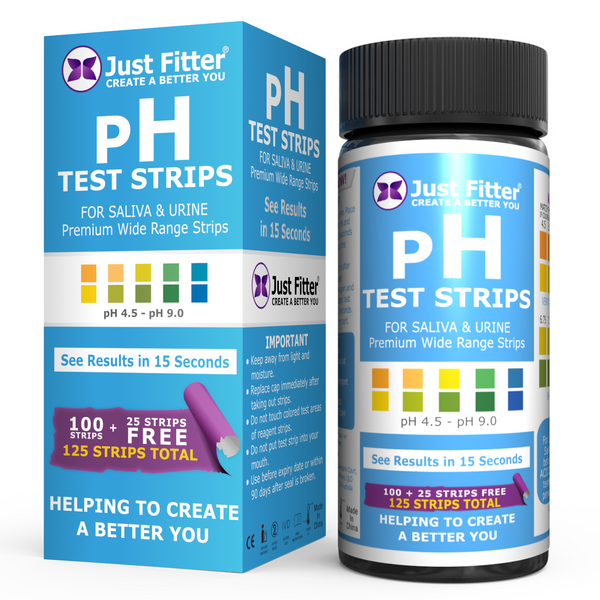 pH Test Strips for Testing Alkaline and Acid Levels in the Body | Just ...